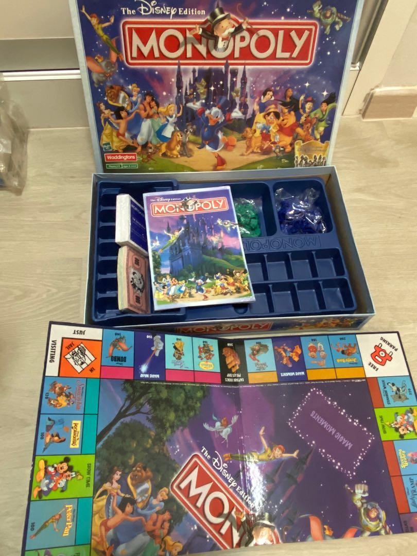 Disney monopoly board game, Hobbies & Toys, Toys & Games on Carousell