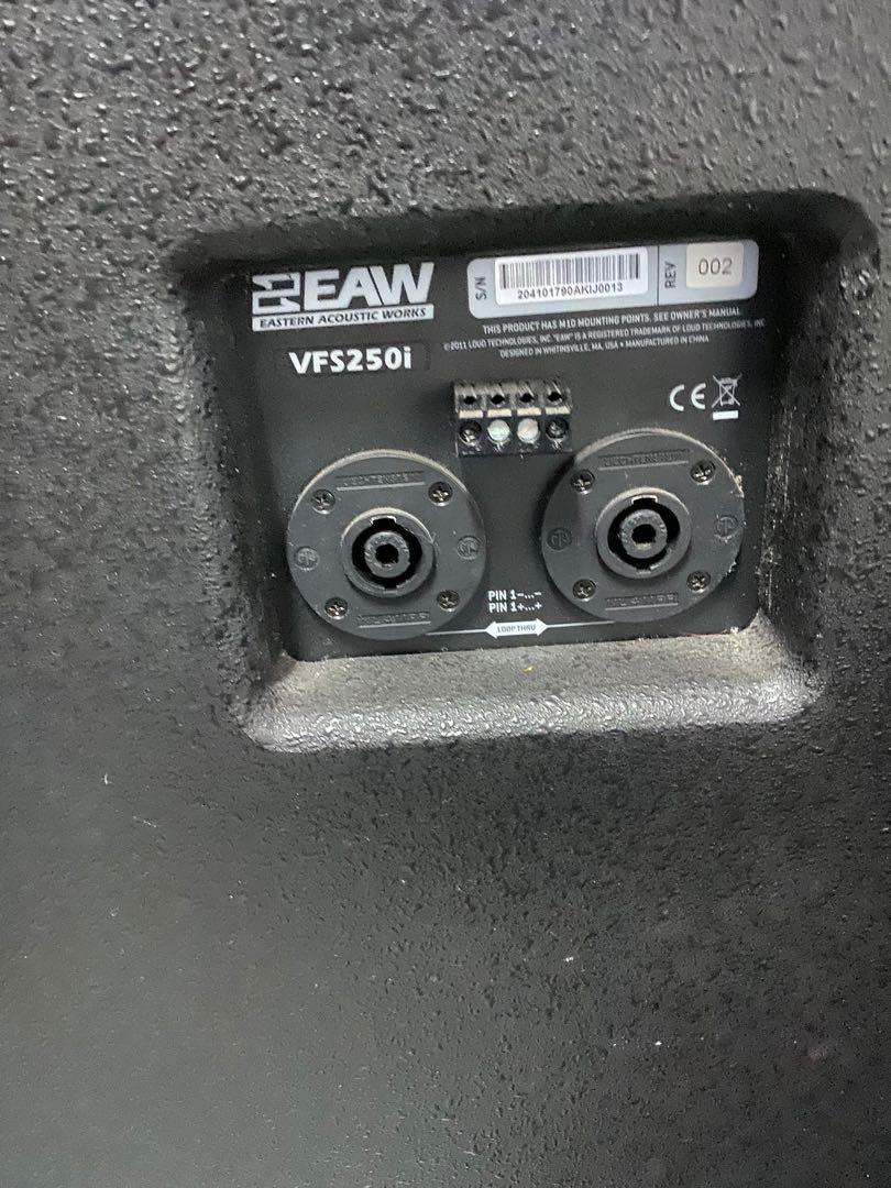 EAW - PRO AUDIO SPEAKERS, Audio, Soundbars, Speakers & Amplifiers on ...