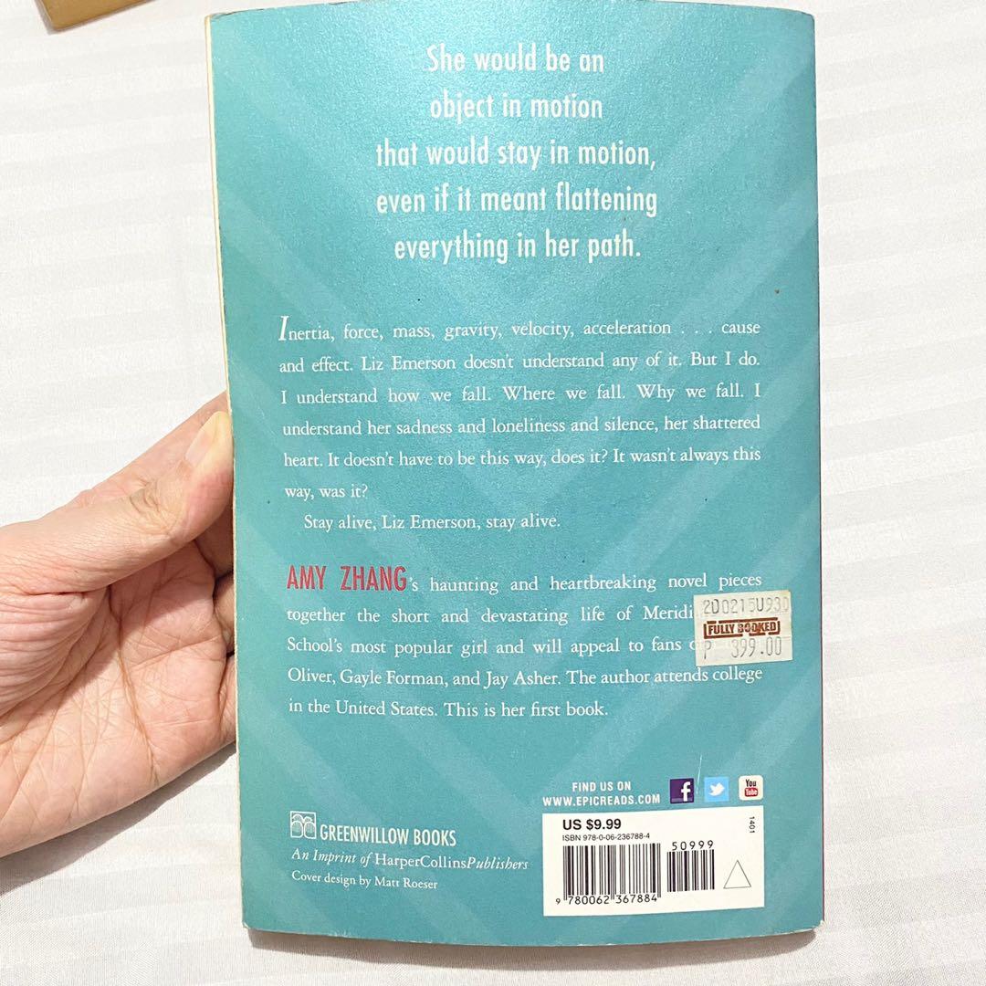 Falling Into Place - Amy Zhang, Hobbies & Toys, Books & Magazines ...