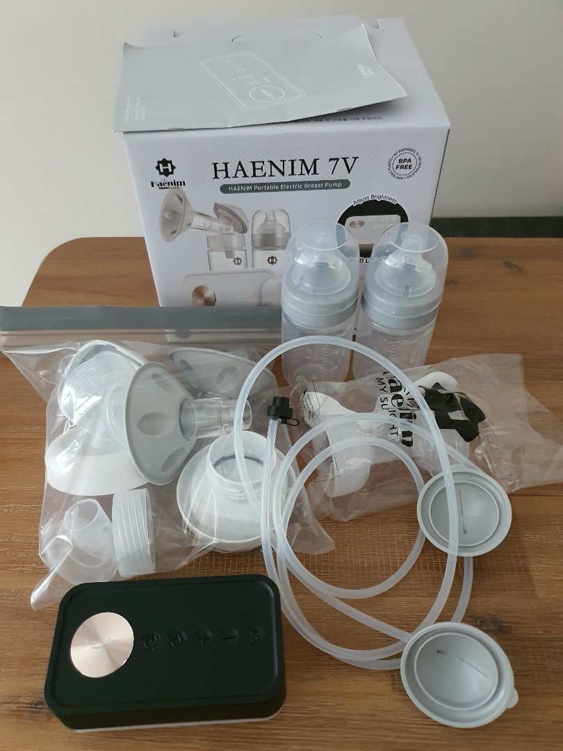 Haenim 7v breastpump, Babies & Kids, Nursing & Feeding, Breastfeeding ...
