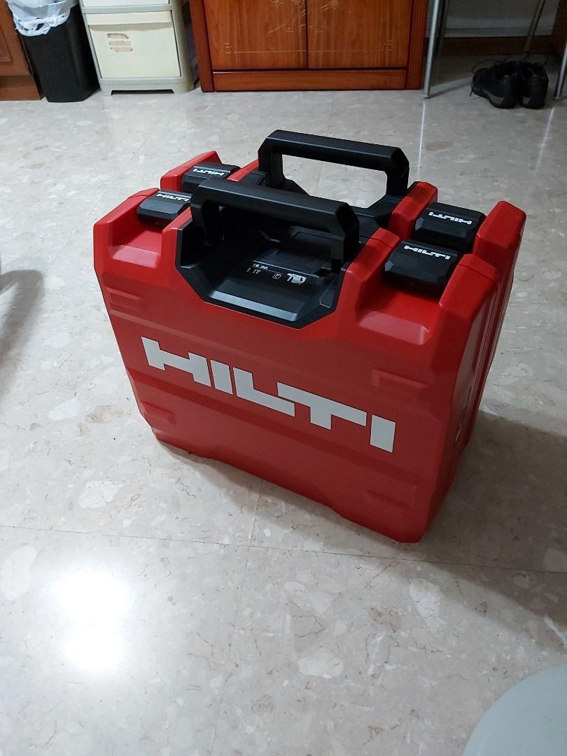 HILTI Tool Box Hard Plastic Case (2 Available), Furniture & Home Living ...