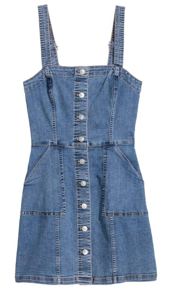 Hnm denim dress, Women's Fashion, Dresses & Sets, Dresses on Carousell