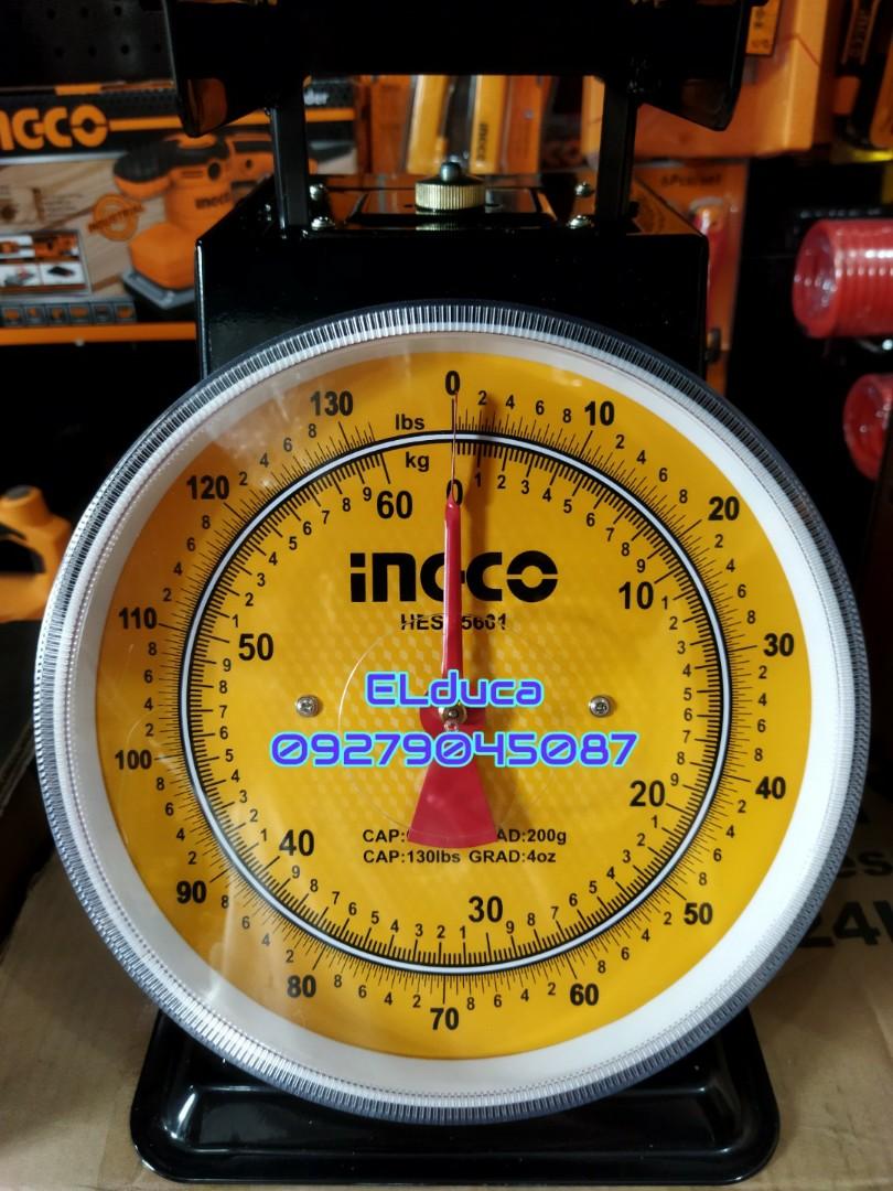 INGCO 60kgs Spring Scale / Manual Weighing Scale, Health & Nutrition ...