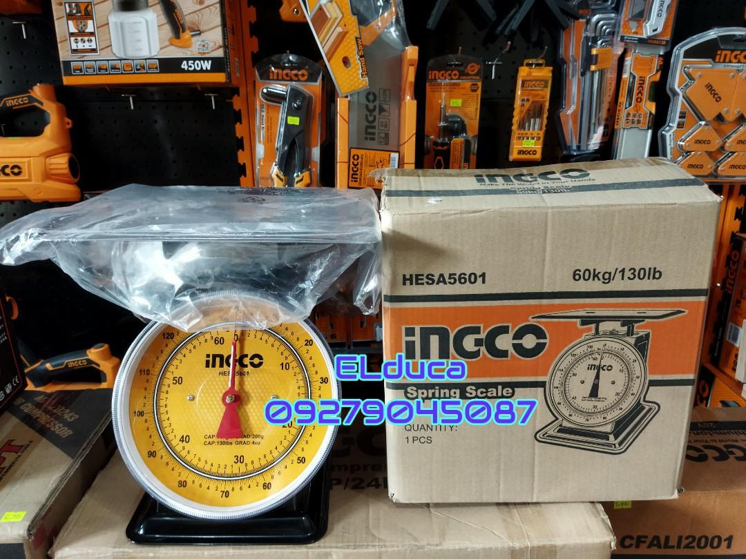 INGCO 60kgs Spring Scale / Manual Weighing Scale, Health & Nutrition ...