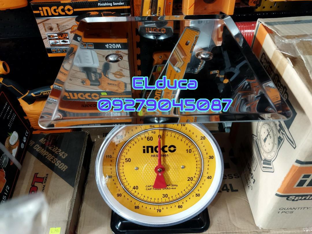 INGCO 60kgs Spring Scale / Manual Weighing Scale, Health & Nutrition ...