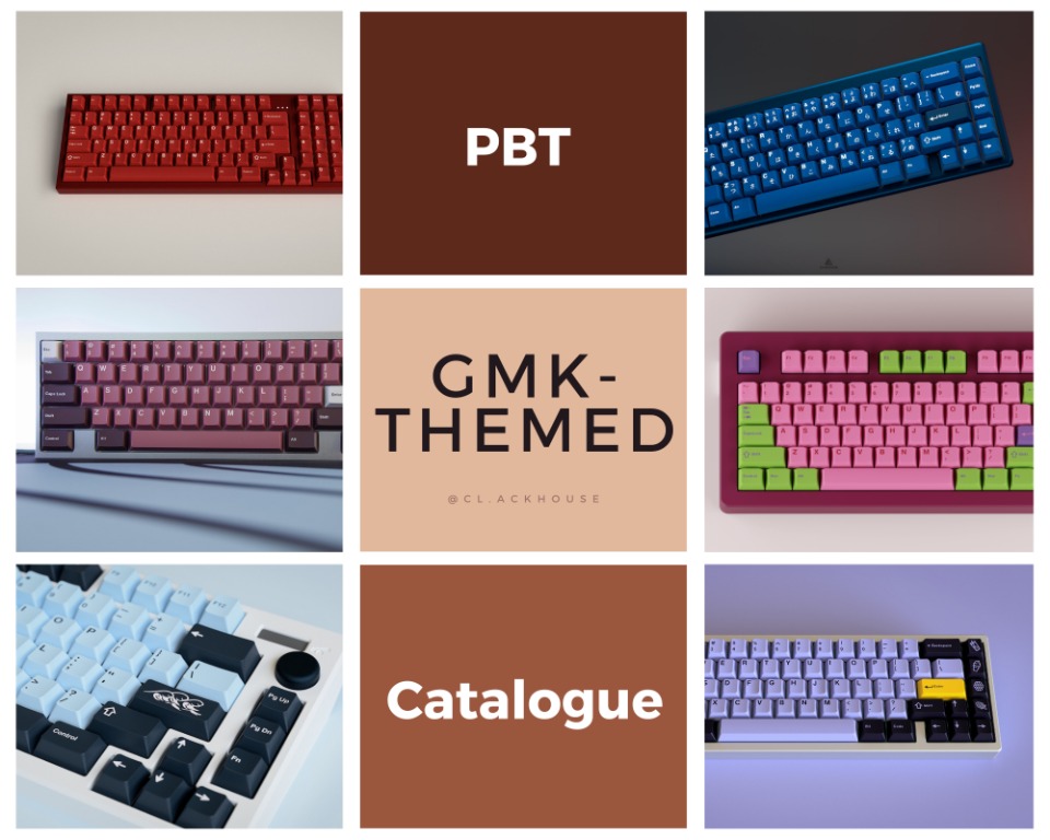 [Keycap] GMK Themed Custom Mechanical Keyboard Keycap Catalogue [ Mizu ...