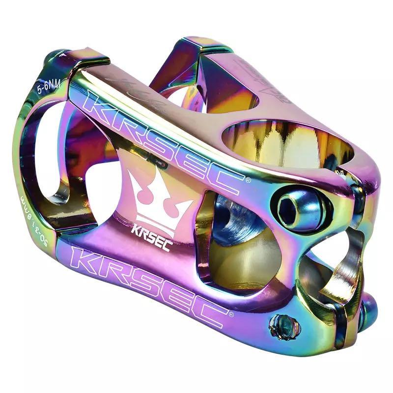 ️KRSEC Stem Oilslick (31.8*50mm), Sports Equipment, Bicycles & Parts ...