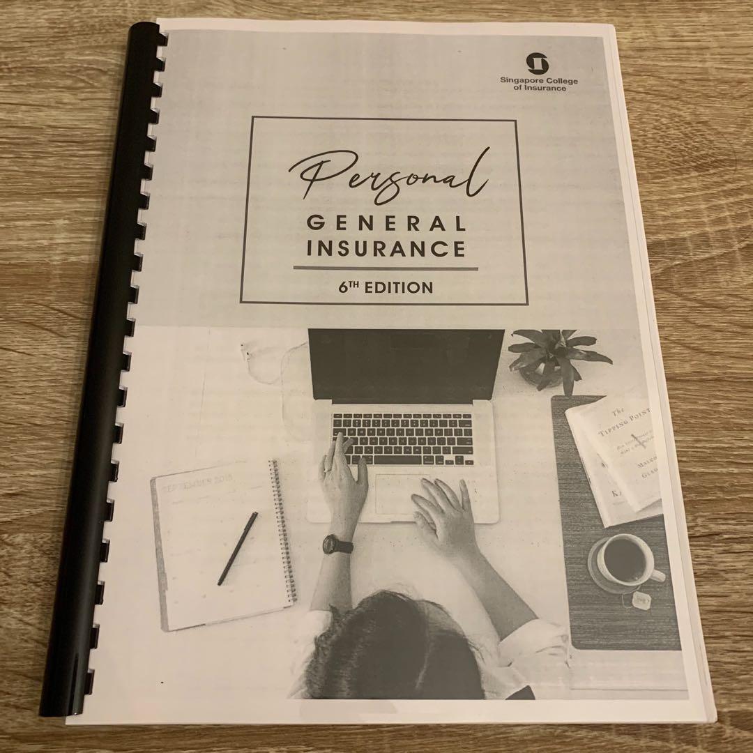 (Latest) Personal General Insurance (PGI) 6th Edition, Hobbies & Toys ...