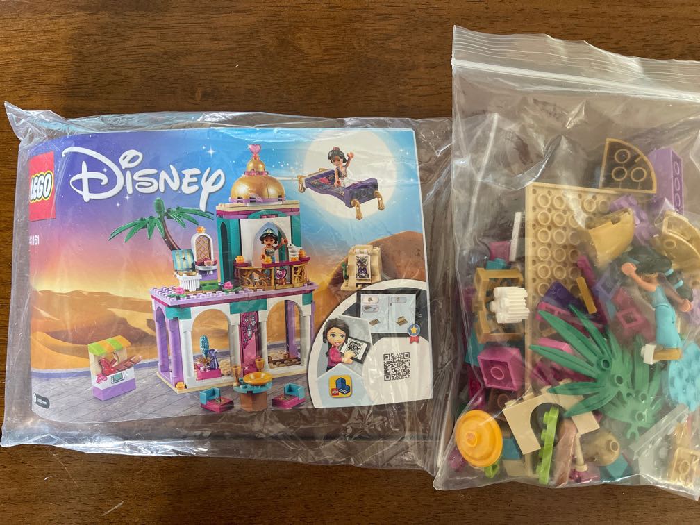 Lego Disney, Aladdin and Jasmine’s Palace Adventures, Hobbies & Toys ...