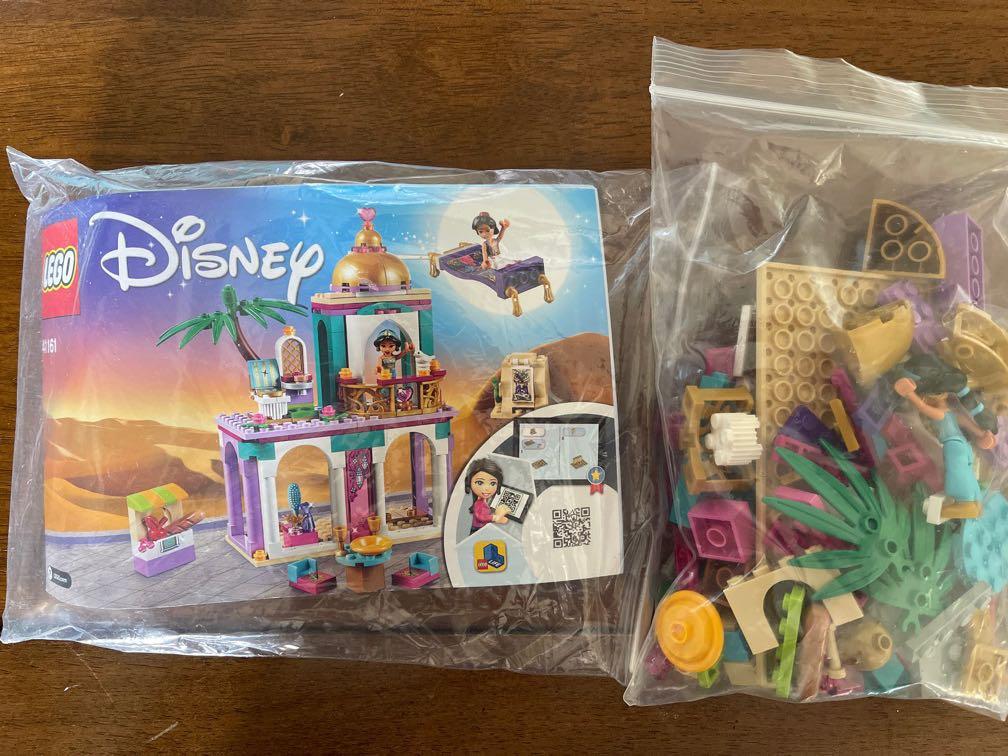 Lego Disney, Aladdin and Jasmine’s Palace Adventures, Hobbies & Toys ...