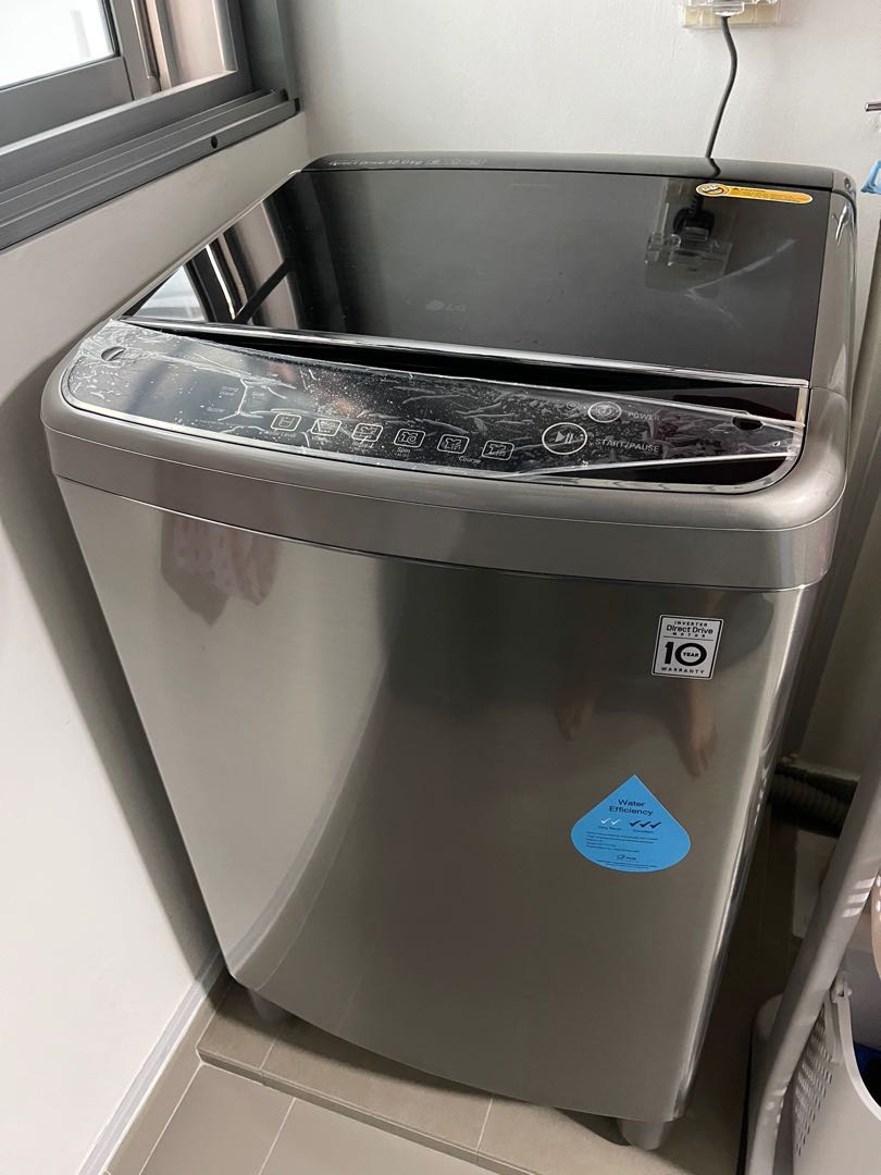 LG direct drive washing machine 12kg, TV & Home Appliances, Washing ...
