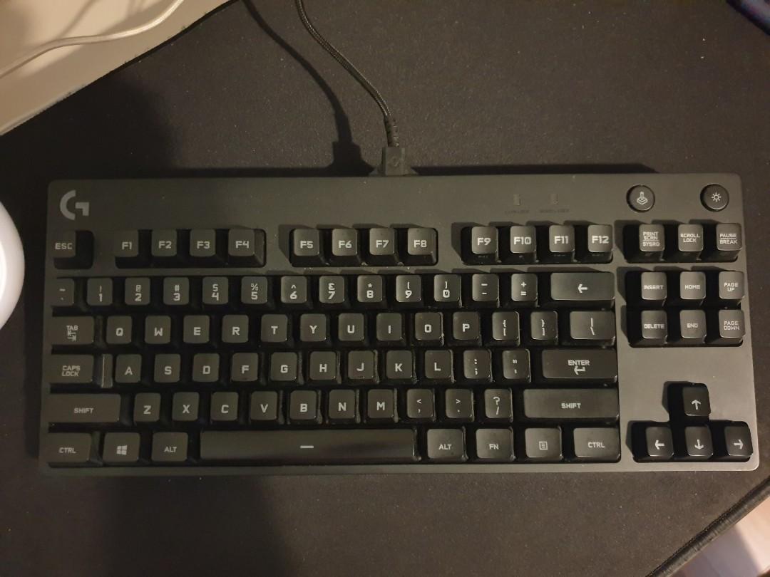 Logitech G Pro TKL with tactile switches, Computers & Tech, Parts ...