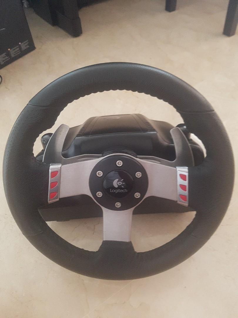 Logitech G27 Racing wheelset, Video Gaming, Gaming Accessories ...