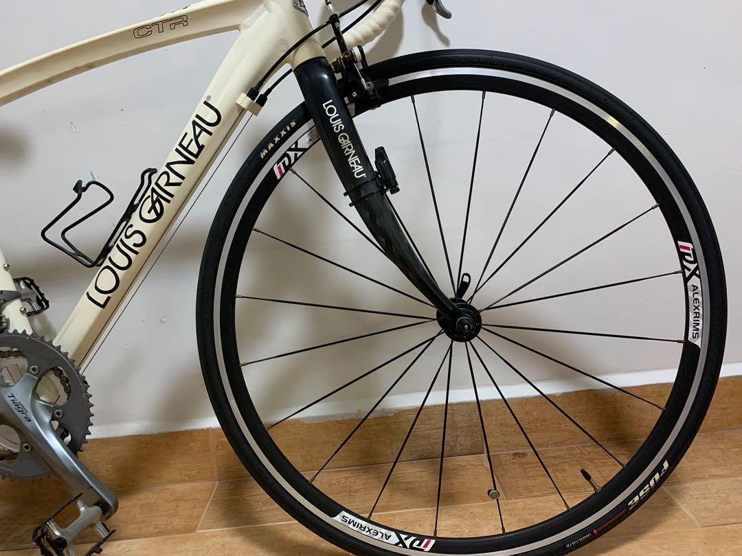 Louis Garneau Road Bike LGS-CTR 2012 (White Bicycle/460mm), Sports ...