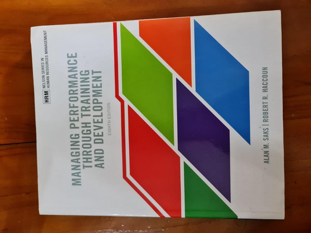 Managing Performance through Training and Development - 8th edition ...