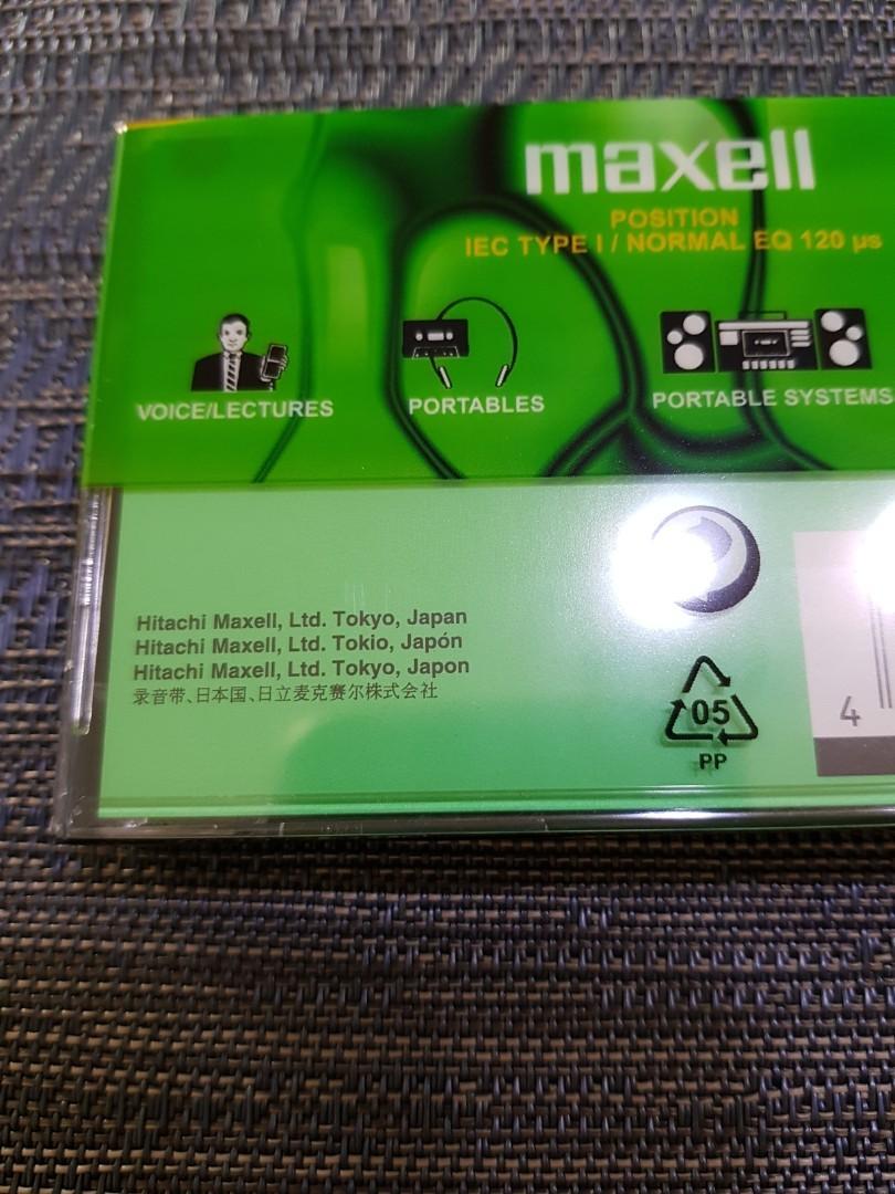 Maxell Cassette Tape, Audio, Portable Music Players on Carousell