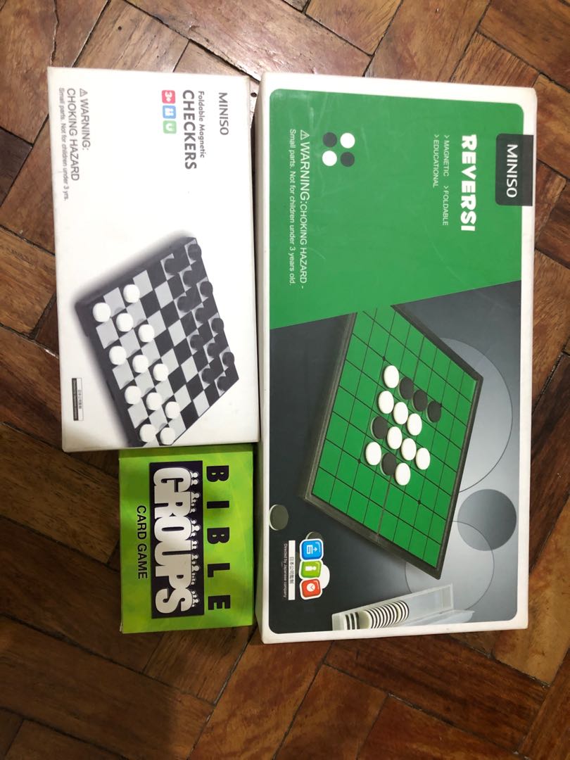 Miniso Board Games, Hobbies & Toys, Toys & Games on Carousell