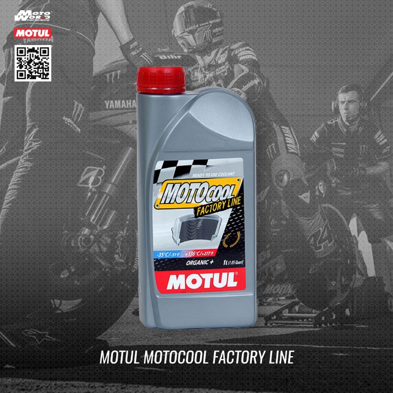 Motul Motocool Factory Line Radiator Coolant, Motorcycles, Motorcycle ...
