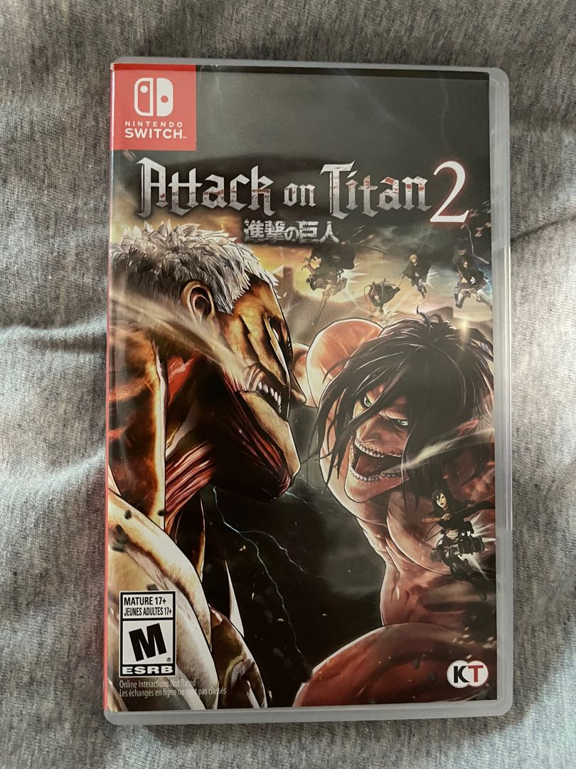 [Nintendo Switch] Attack on Titan 2: Final Battle, Video Gaming, Video ...