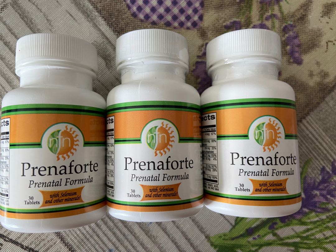 Prenaforte prenatal formula, Health & Nutrition, Health Supplements ...