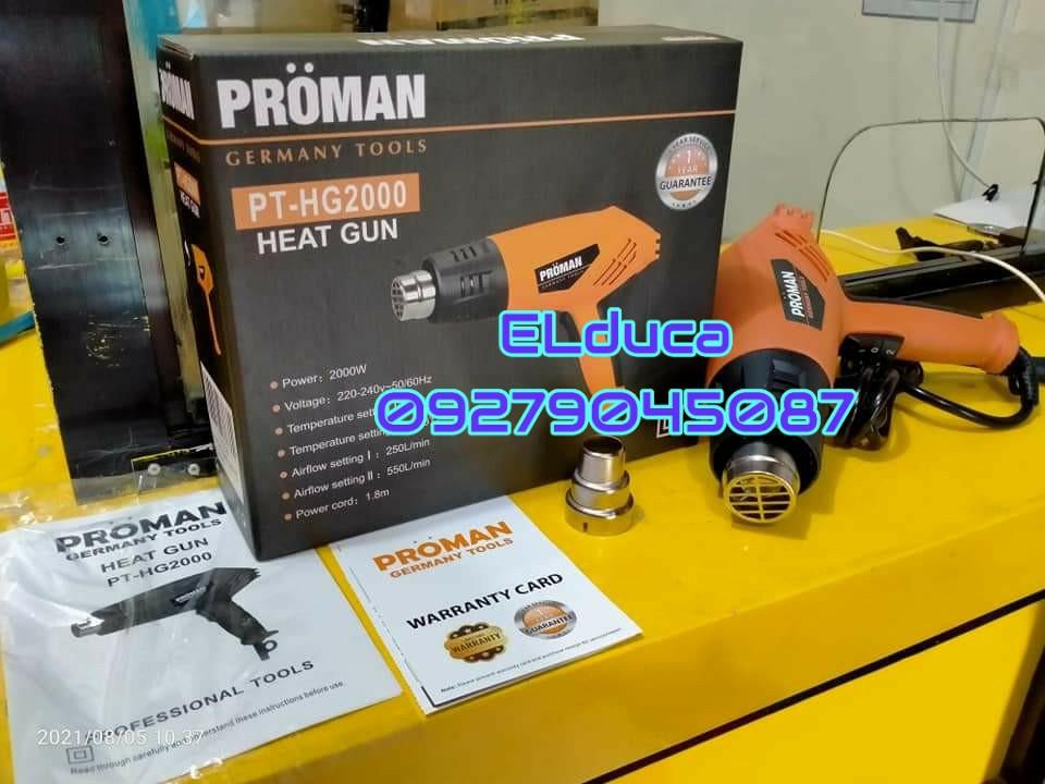 Proman Heat Gun 2000w - PT-HG2000, Furniture & Home Living, Home ...