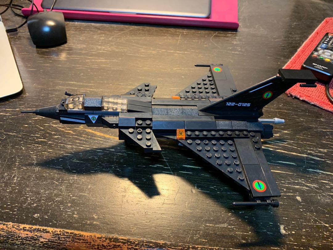 Rafale lego compatible fighter jet plane, Hobbies & Toys, Toys & Games ...