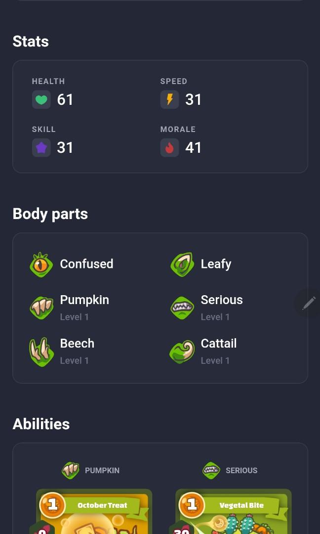 RARE AXIE PLANT 96% VIRGIN TANK, Video Gaming, Gaming Accessories ...