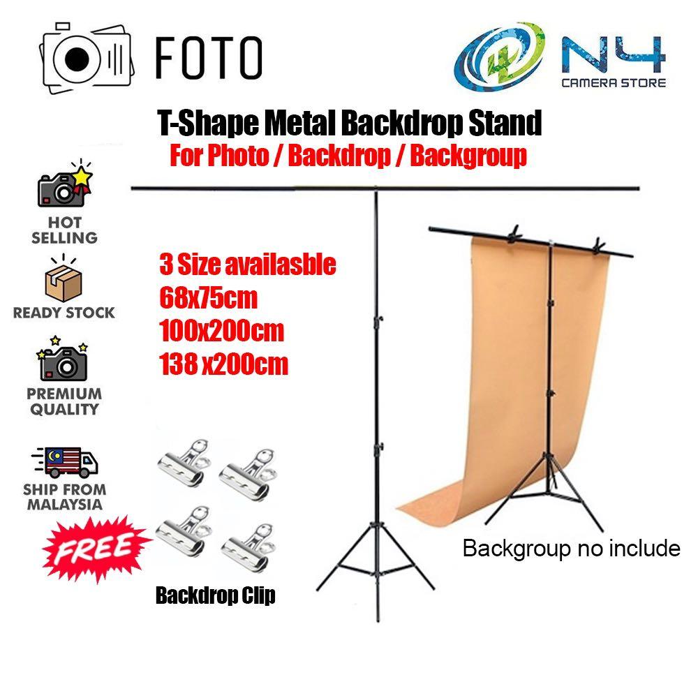Ready Stock Photo Studio Kit Set Backdrop Stand 2 Backdrop Clip T ready-stock-photo-studio-kit-set-backdrop-stand-2-backdrop-clip-t
