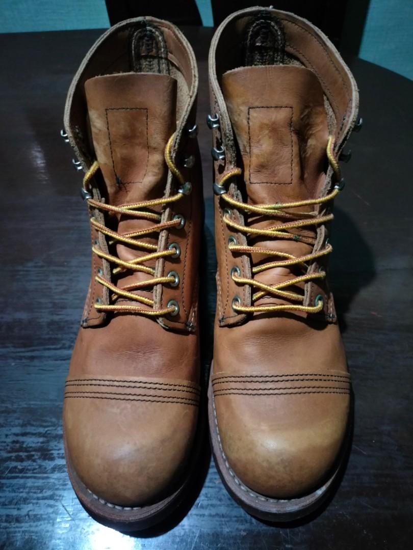 RED WING IRON RANGER 8112, Men's Fashion, Footwear, Boots on Carousell
