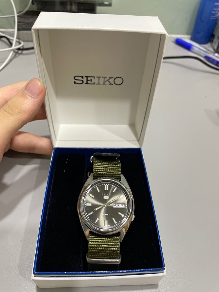 SEIKO SNXS79 BLACK, Men's Fashion, Watches & Accessories, Watches on ...