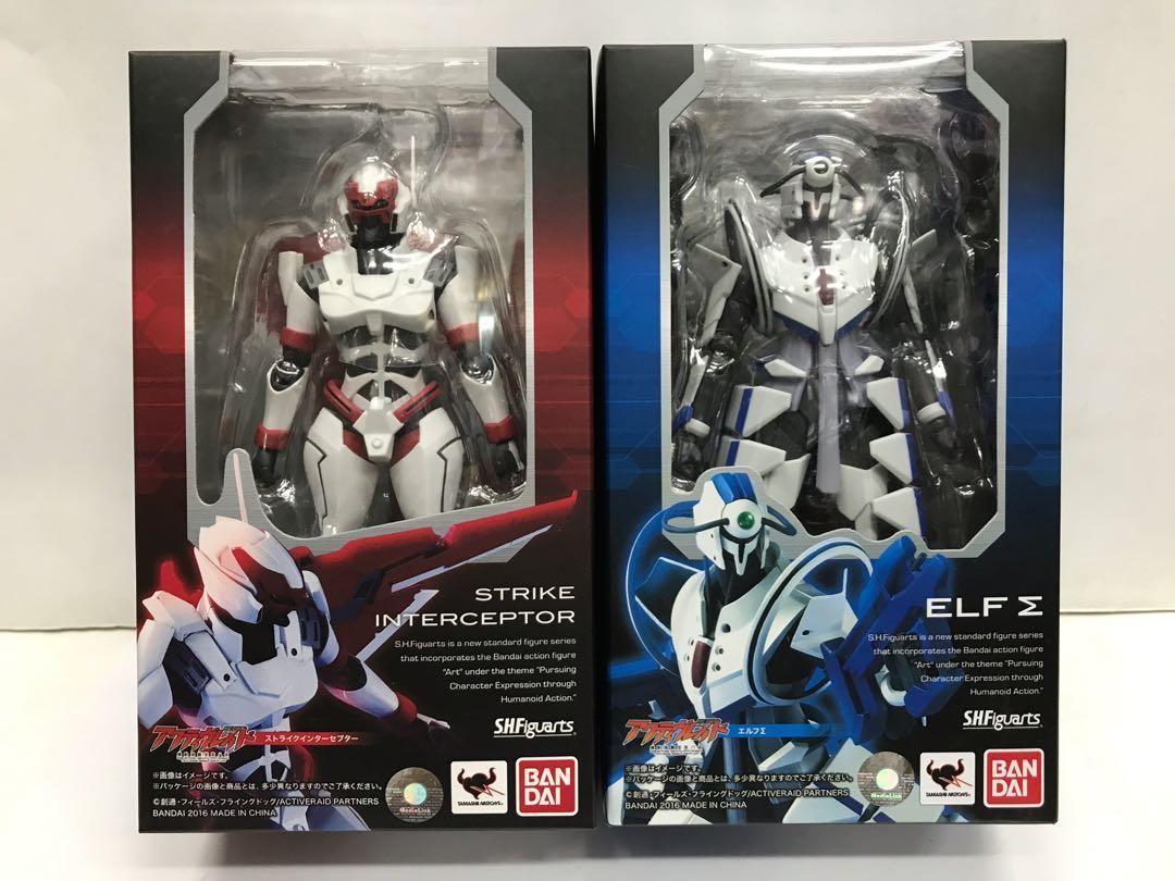 SH Figuarts Active Raid Elf Sigma Strike Interceptor Set, Hobbies ...