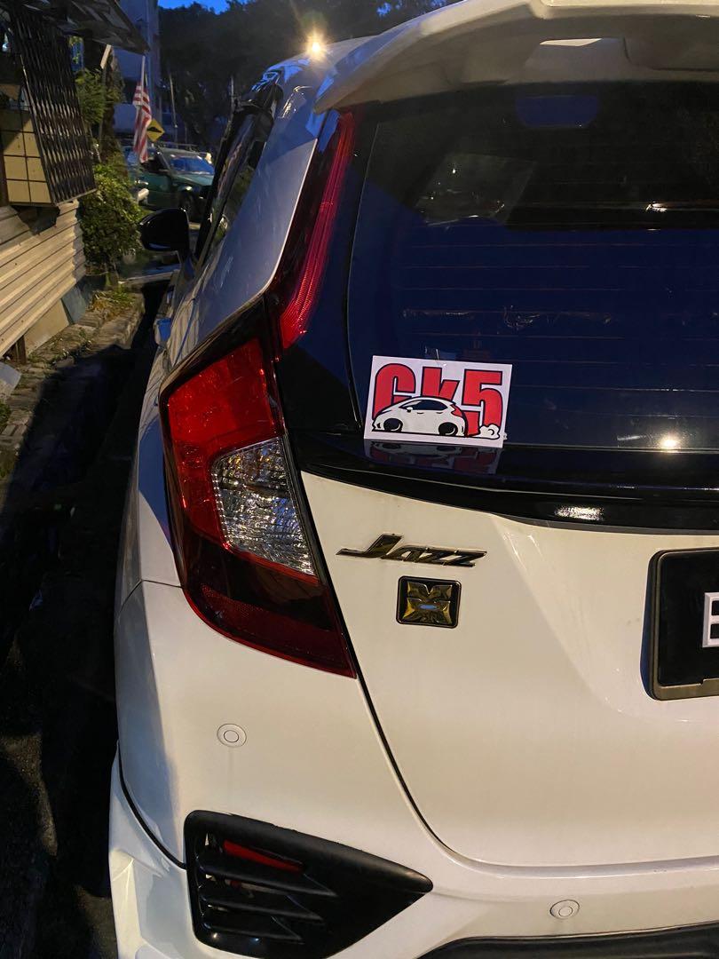 sticker honda jazz gk gk5, Auto Accessories on Carousell