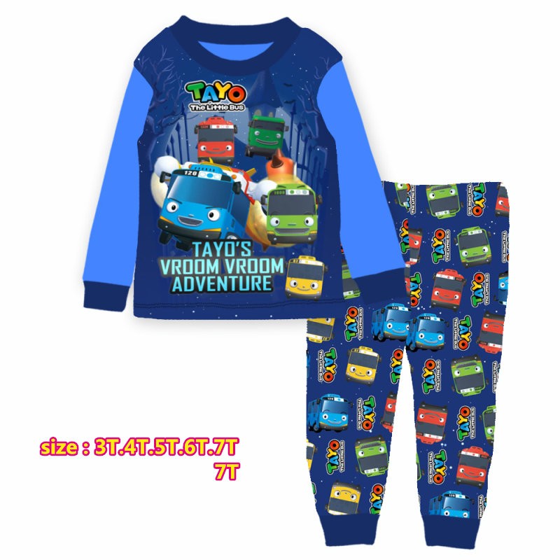 Tayo bus pyjamas, Babies & Kids, Babies & Kids Fashion on Carousell