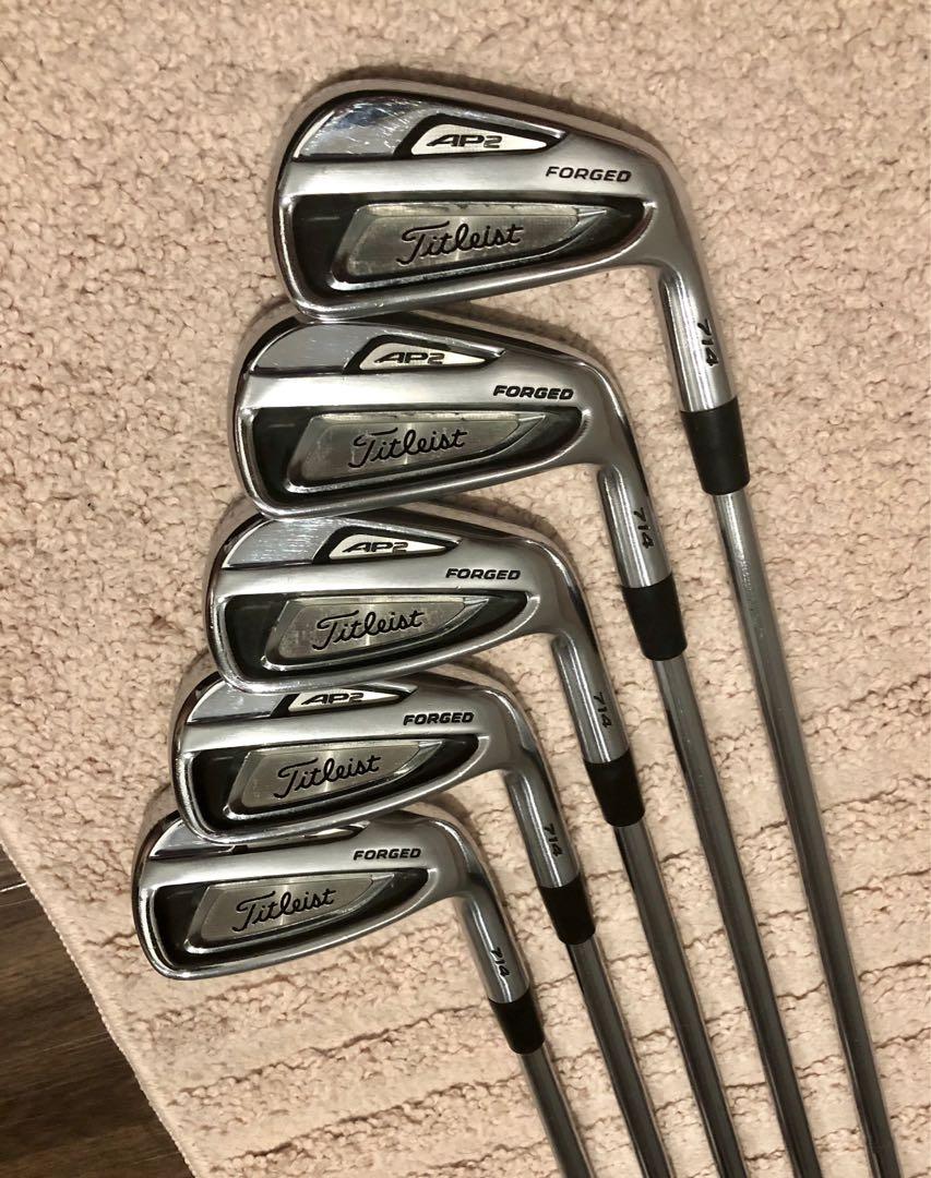 Titleist 714 AP2 Forged Irons (6-9, P), Sports Equipment, Sports & Games, Golf on Carousell