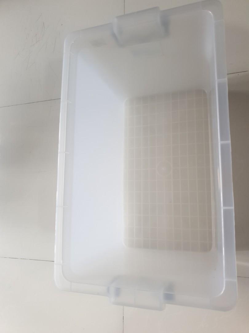 Toyogo plastic storage box, Furniture & Home Living, Home Improvement ...