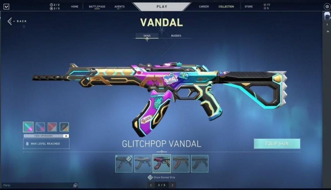 Valorant Account Reaver Bundle Silver, Video Gaming, Gaming Accessories ...