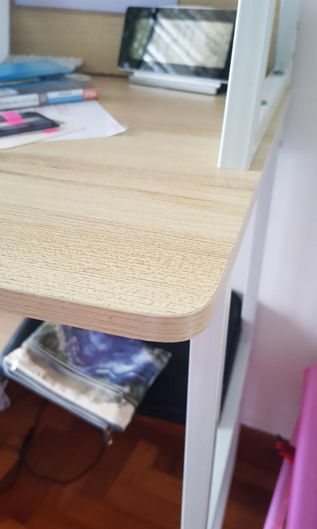 Very nice study table, Furniture & Home Living, Furniture, Tables ...
