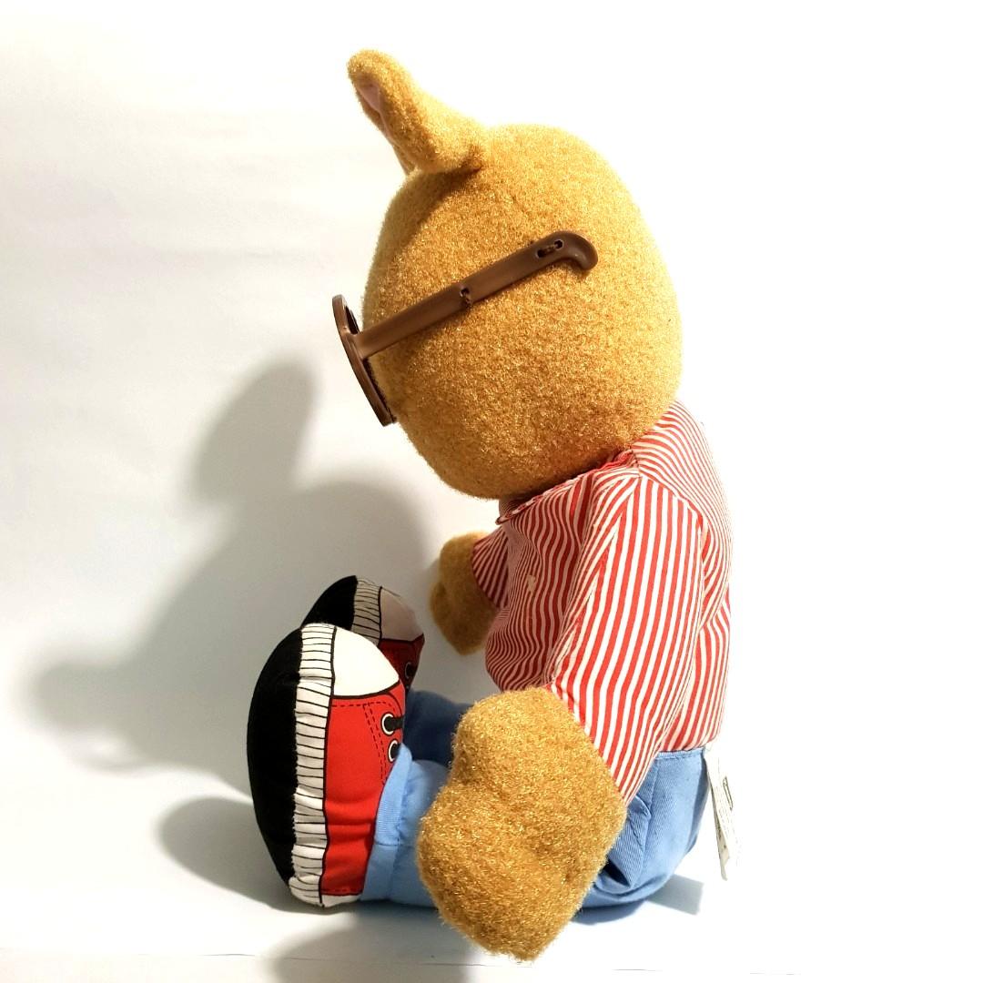 Vintage 1996 Arthur the Aardvark plush doll stuffed toy Playskool Marc ...