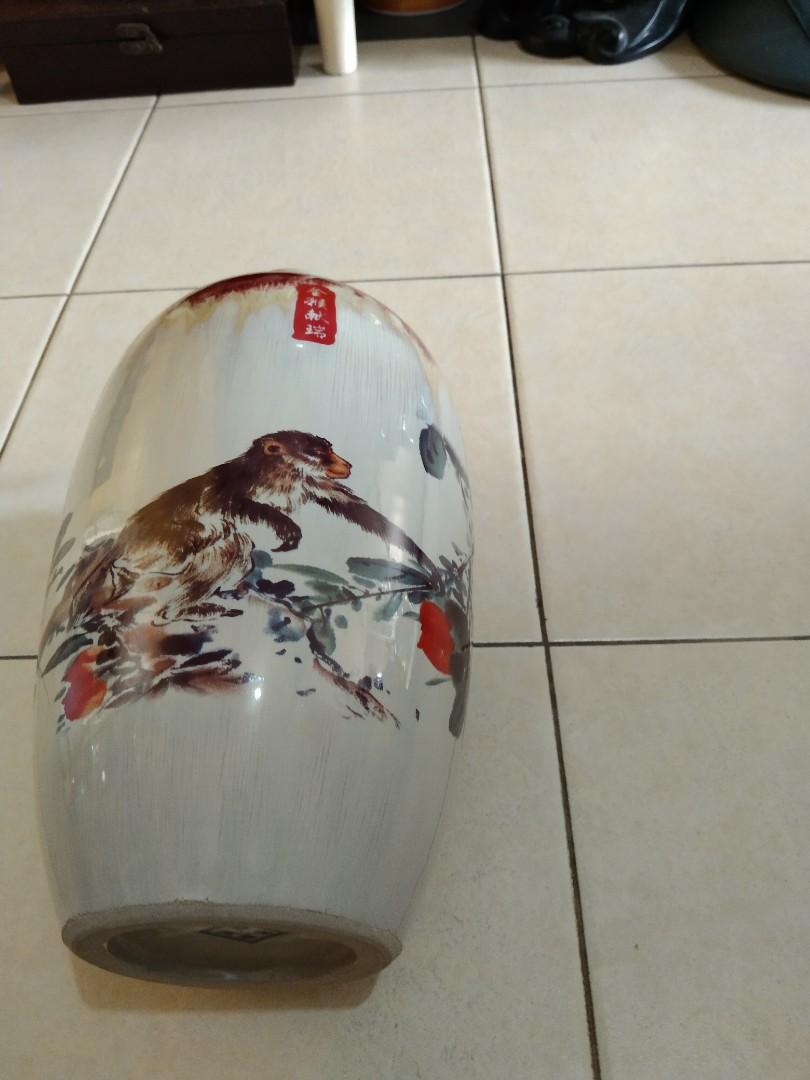 Vintage Chinese monkey vase, Hobbies & Toys, Memorabilia & Collectibles ...