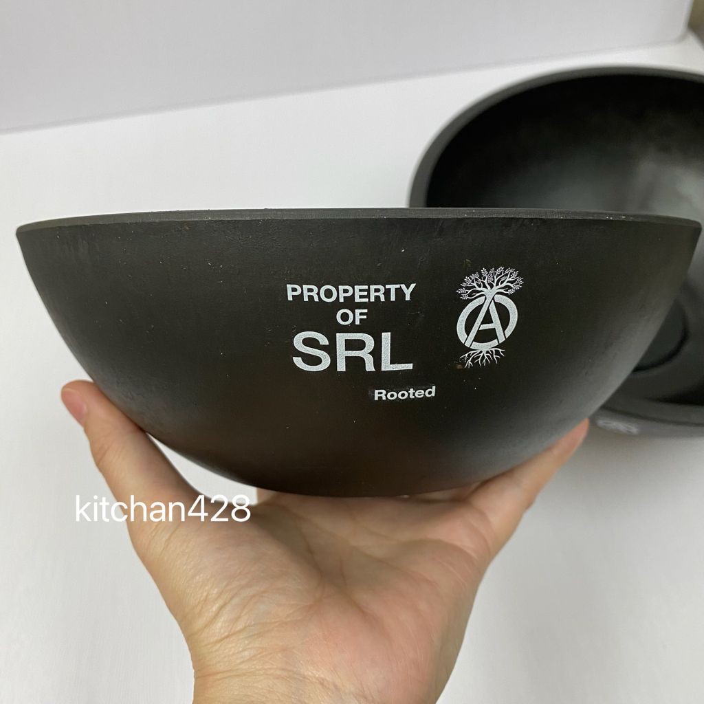 全新現貨 Neighborhood SRL 膠 黑色 black Bowl-S P-Plant Pot 塊根 植物盆 鉢 碗形 象牙宮 龍舌蘭 多肉, 傢俬＆家居, 園藝, 軟管和澆水裝置 ...