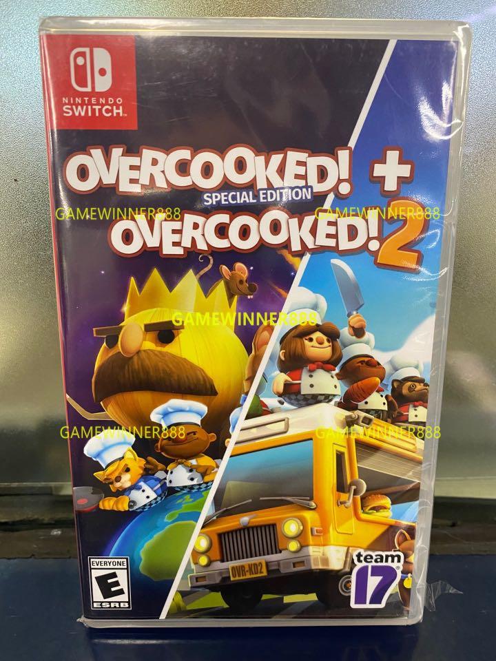 全新 Switch NS遊戲 煮糊了1+2合集 Overcooked 1+2合集 美版中英文版, 電子遊戲, 電子遊戲, Nintendo 任 ...
