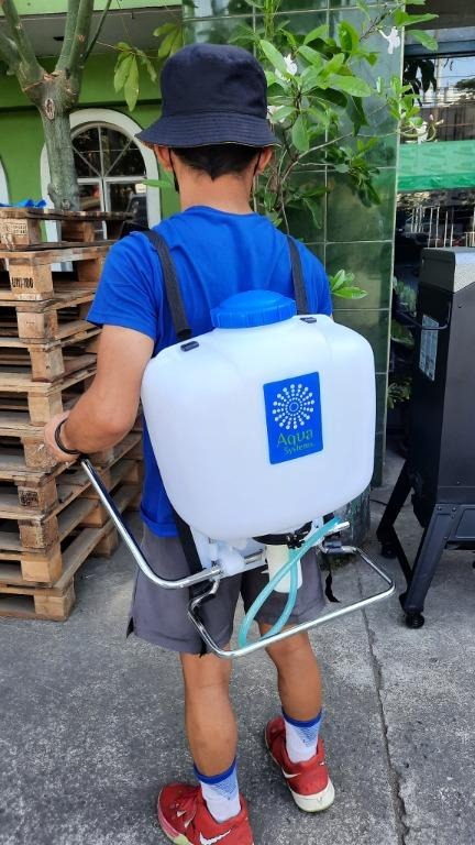 Backpack Sprayer 15L Aqua Sprayer, Furniture & Home Living, Gardening ...