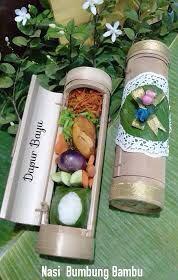 Bamboo Food packaging - bumbung bambu, Hobbies & Toys, Stationery ...
