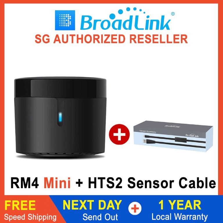 BroadLink RM4 Mini IR WiFi Smart Universal Remote Control, Smart Home ...