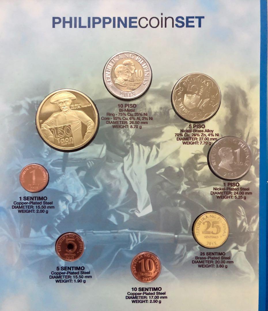 BSP Commemorative Coin Philippine Coin Set 150 years Birth Anniversary ...