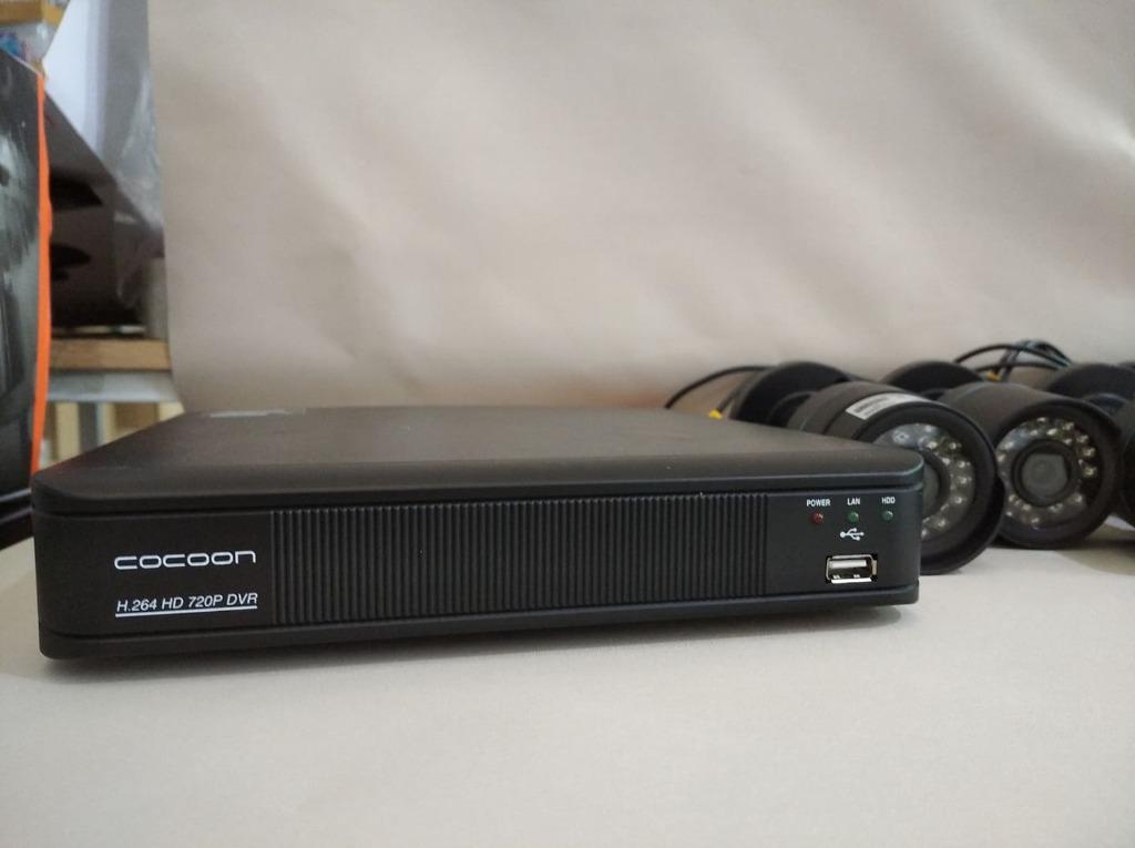 Cocoon CCTV Set with DVR, Furniture & Home Living, Security & Locks ...