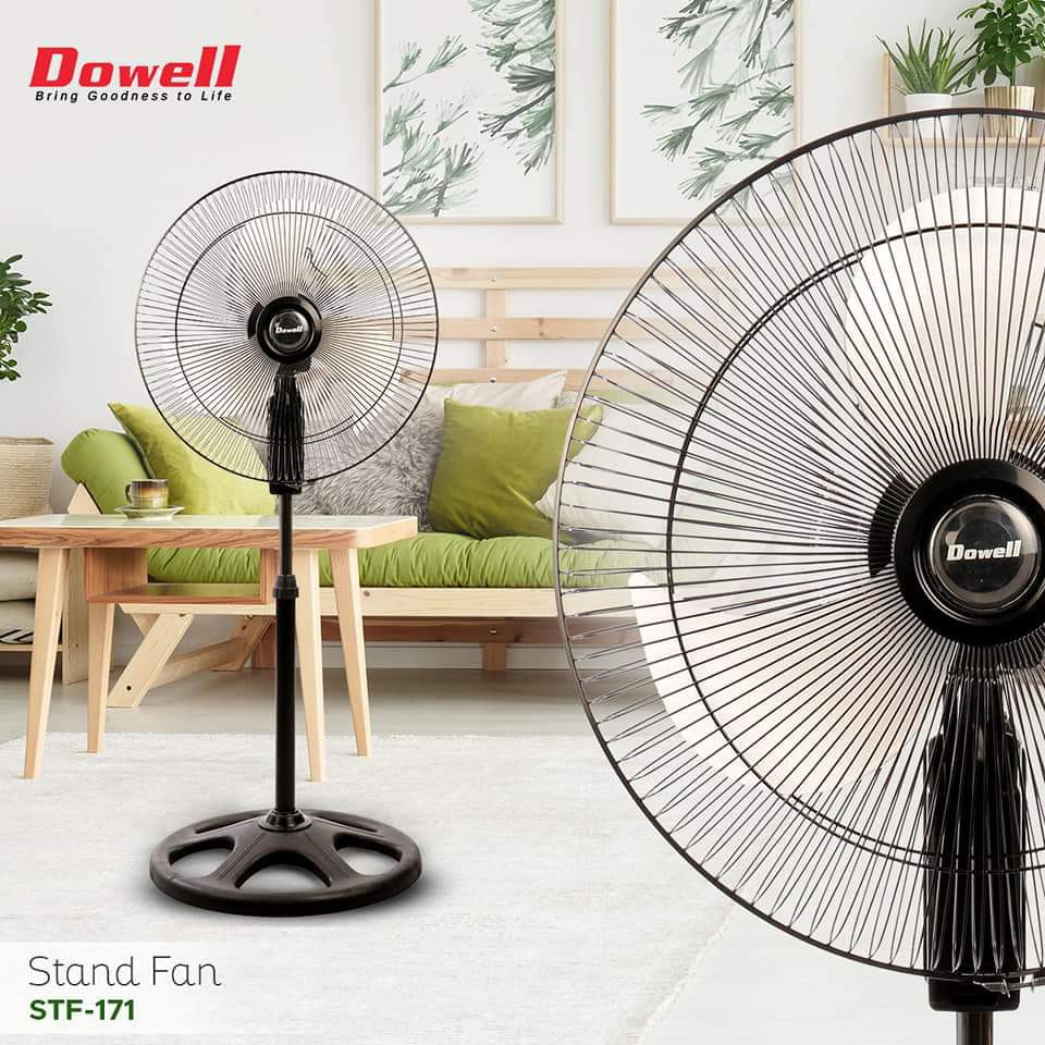 Dowell Electric Stand Fan 17" 70 watts powerful motor available in ...