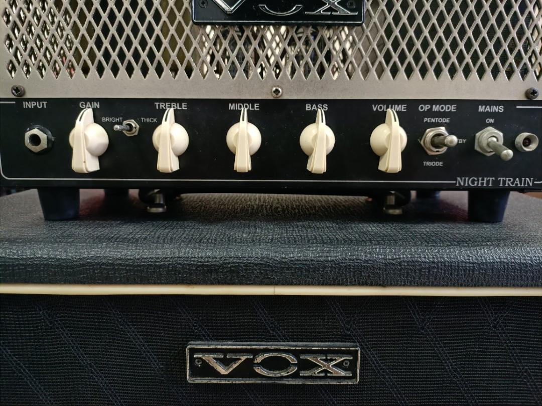 Fender partscaster + Vox night train tube amp electric guitar set ...