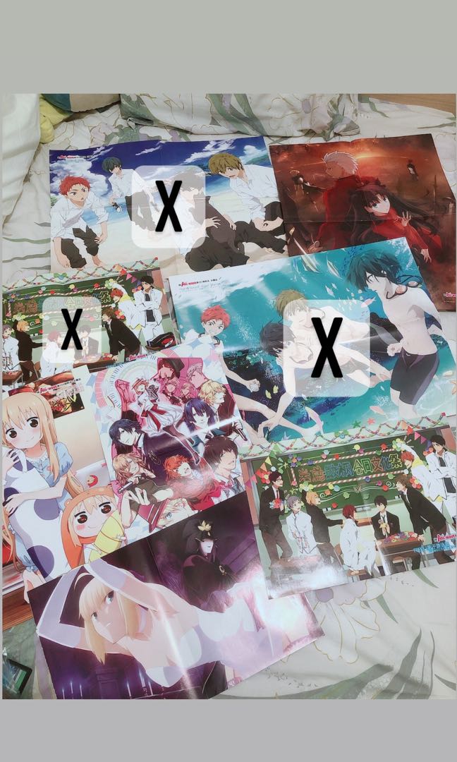 Free! / Fate stay night/ 干物女小埋/ 歌之王子殿下 【隨Ani-wave 附送海報】, 興趣及遊戲, 手作＆自家設計 ...