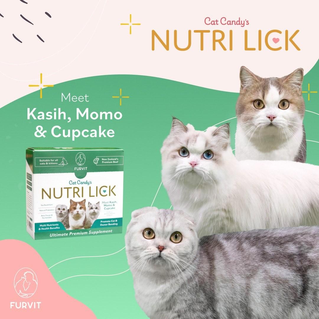 Furvit Cat Candy's NUTRI LICK Ultimate Premium Supplement, Pet Supplies ...